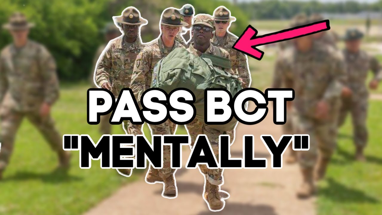 How to MENTALLY do well in Basic Training and NOT QUIT | Bring these ...
