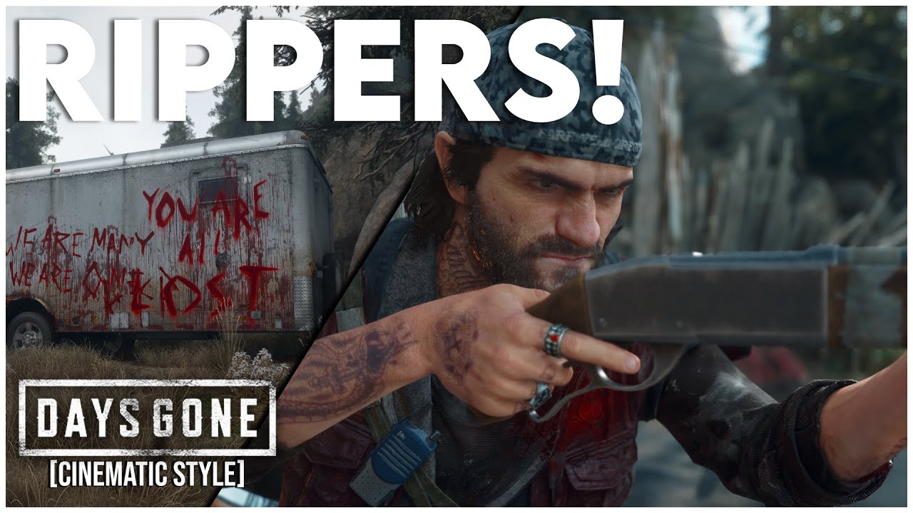 RIPPERS! - Days Gone PC Mods Vol.1 [Cinematic Style] - YouTube