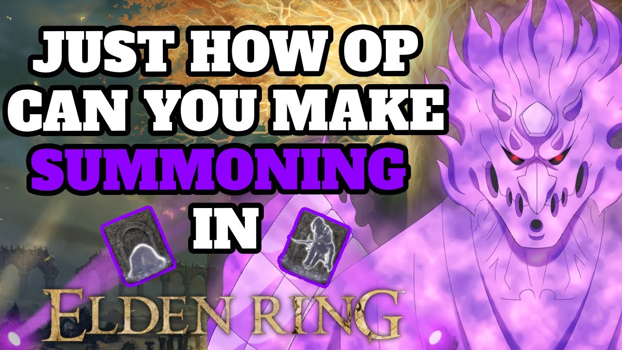 Just How OP Can You Make SUMMONING in ELDEN RING - YouTube