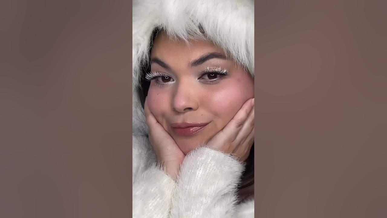 Trying the ‘Cold Girl Makeup’ Trend ️ #coldgirlmakeup #winterglam #makeuptutorial - YouTube