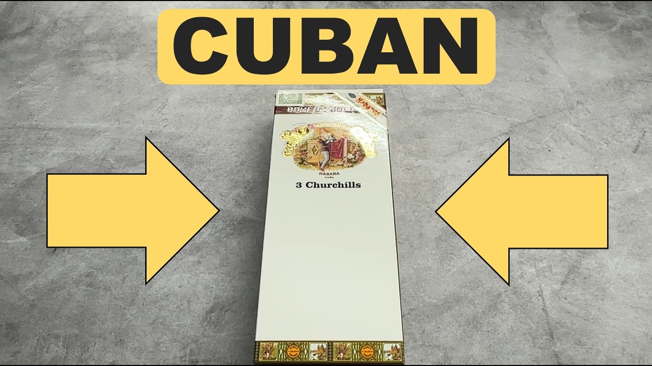 Romeo y Julieta Churchill Unboxing (Cuban!) - YouTube