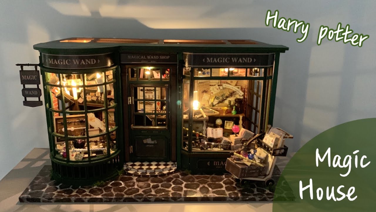 [Harry Potterㅣ해리포터🪄] Diy Miniature Magic House ㅣ 미니어처 매직하우스 - YouTube