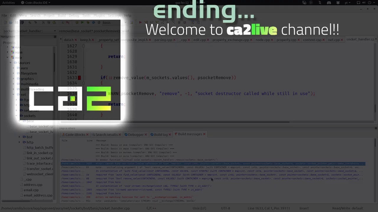 🌌🌍 [C++] Creating "Setup Coding with ca2 Framework on Ubuntu" Script - YouTube