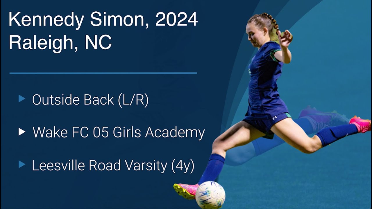 Kennedy Simon Wake FC Leesville RD 2024 - YouTube