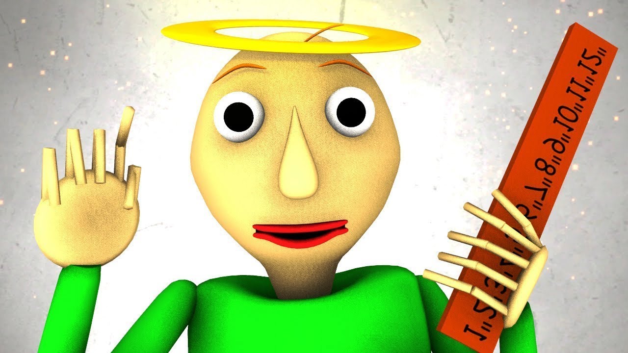 Baldi En El Cielo (Español Funeral 3 Baldi’s Basics Terror Parodia ...