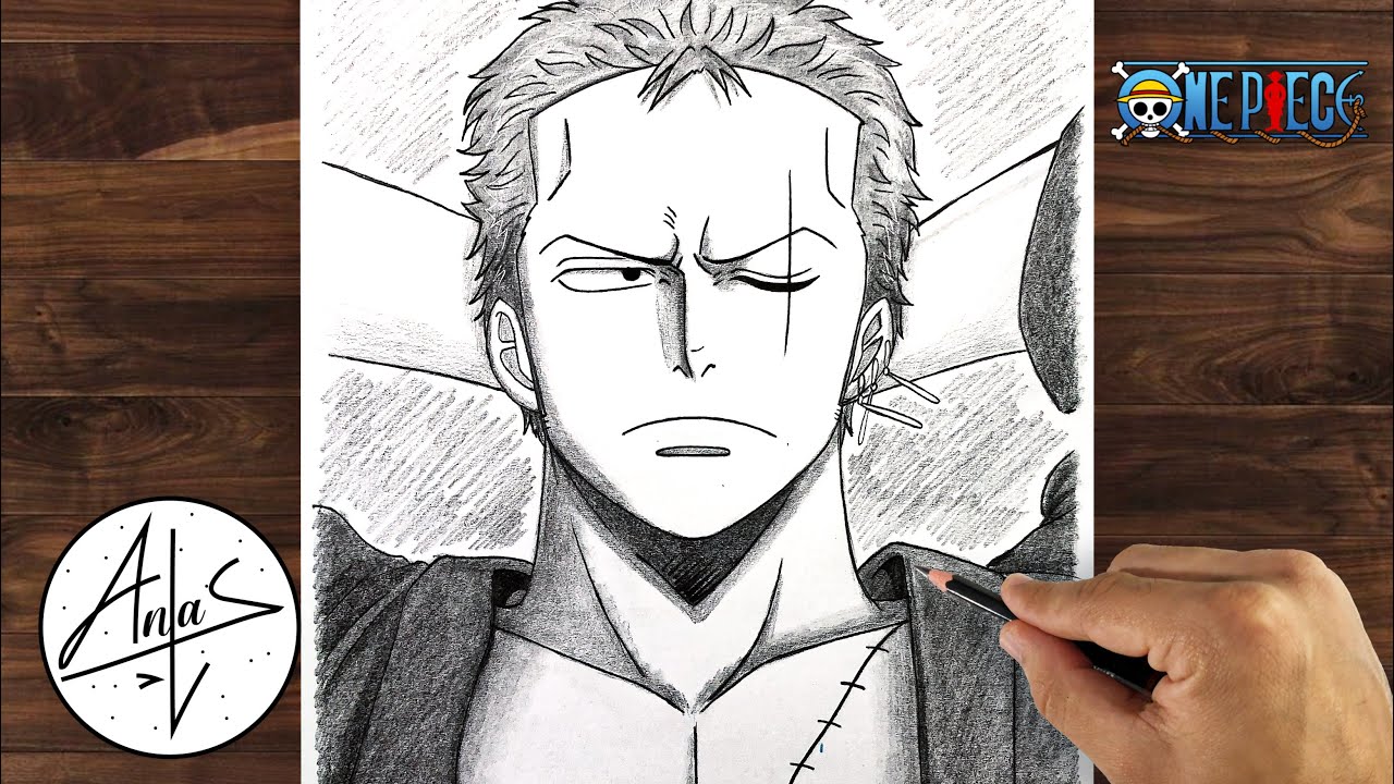 How To Draw ZORO | Anime Drawing Tutorial Easy step by step - YouTube