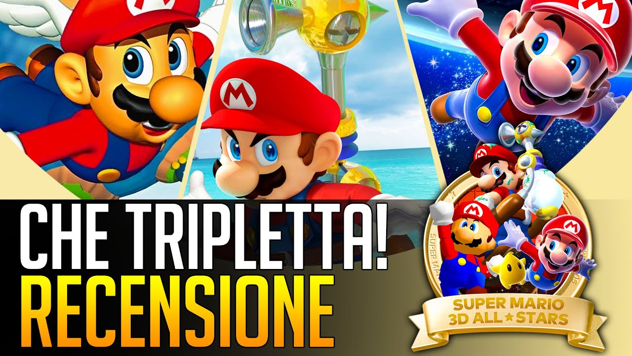 Super Mario 3D All-Stars Recensione: Tris d'Assi su Switch! - YouTube