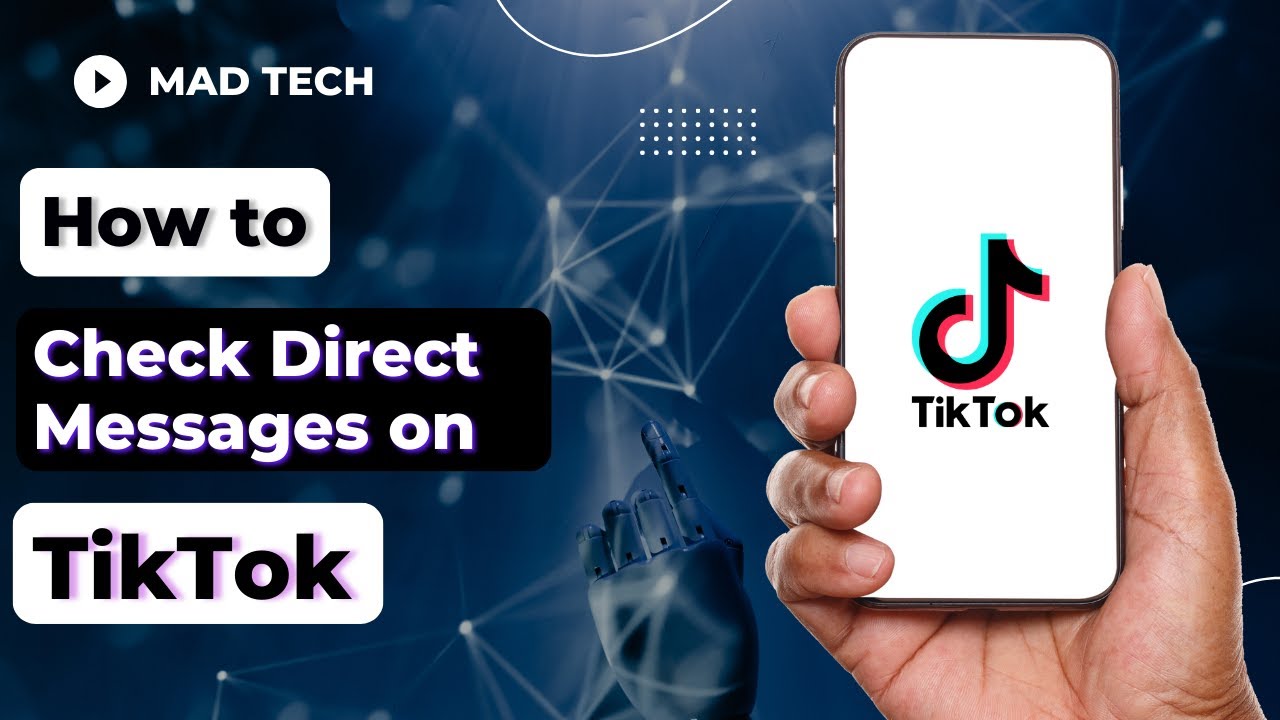 How to See or Check Direct Messages on TikTok? View Your TikTok DMs ...