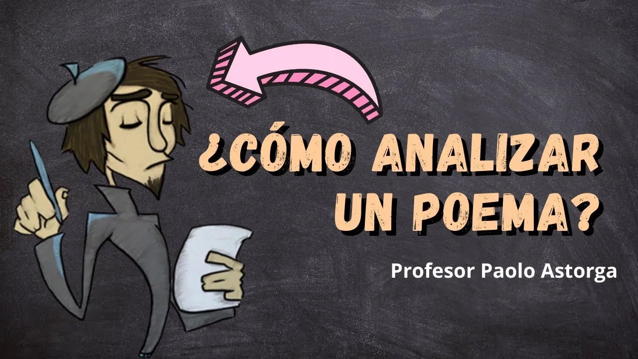 CÓMO ANALIZAR UN POEMA - YouTube