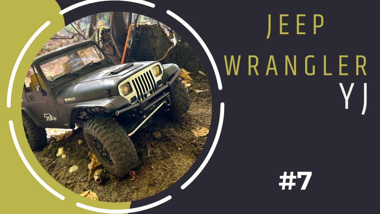 Jeep Wrangler YJ #7 - Scaled RC Trial - YouTube