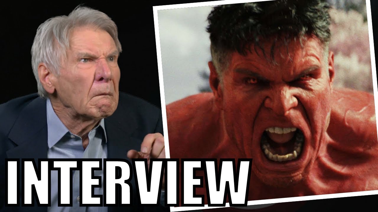 Harrison Ford Shows Off RED HULK Faces and Talks CAPTAIN AMERICA: BRAVE ...