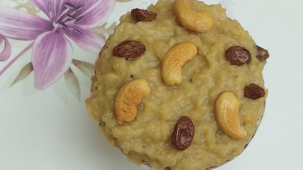 Bellam Paramannam in Pressure Cooker l Jaggery Rice l Bellam Annam in ...