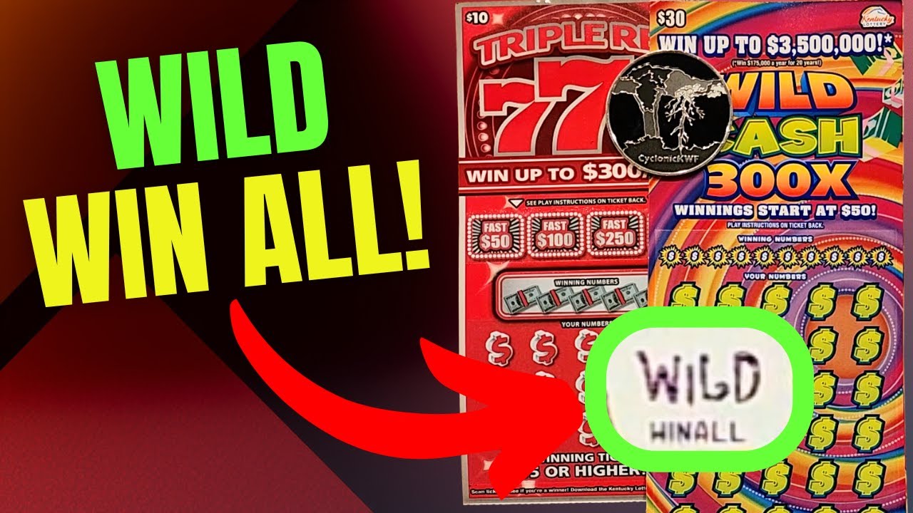 WILD WIN ALL! 💥 Triple Red 777 and Wild Cash 300X Lottery Scratch Off ...