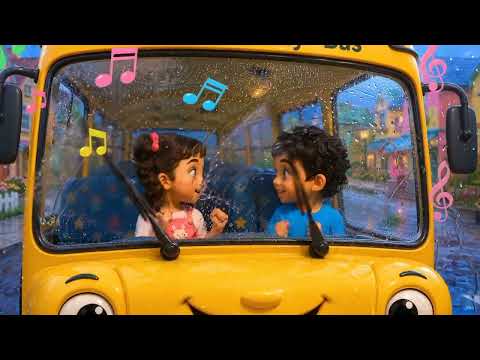 The Sunshine Bus Ride 🚌☀️ | Wheels on the Bus | CocoTooons