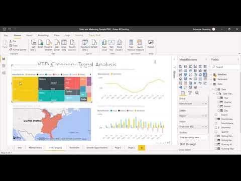 Power BI tutorial | Slicer and Visual Interactions - YouTube