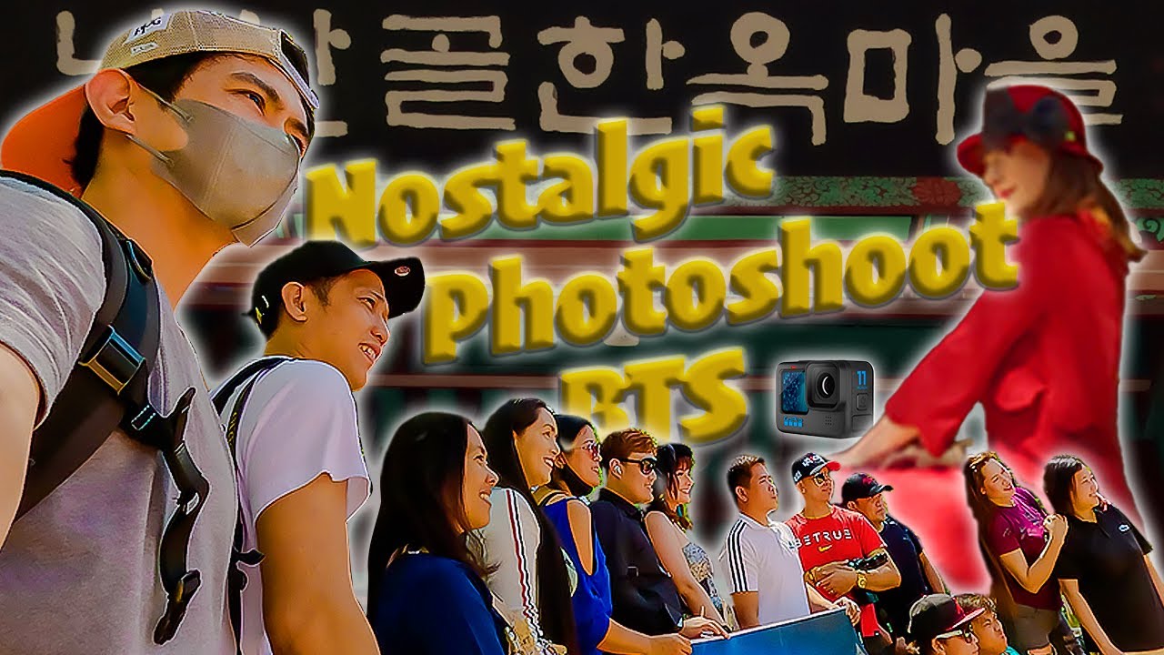 FILIPOS Nostalgic Photoshoot BTS | Shot on Go Pro Hero 11 - YouTube