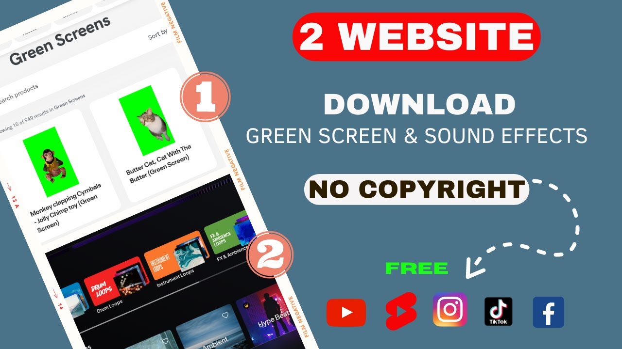 Top 2 Website Download Video Green Screen & Sound Effects [ NO ...
