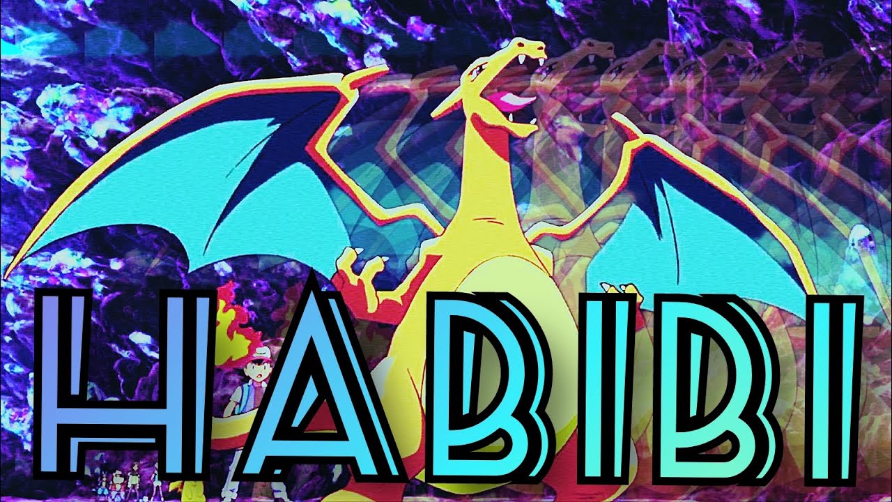 Pokemon Ash Charizard story HABIBI song edit | #pokemon - YouTube