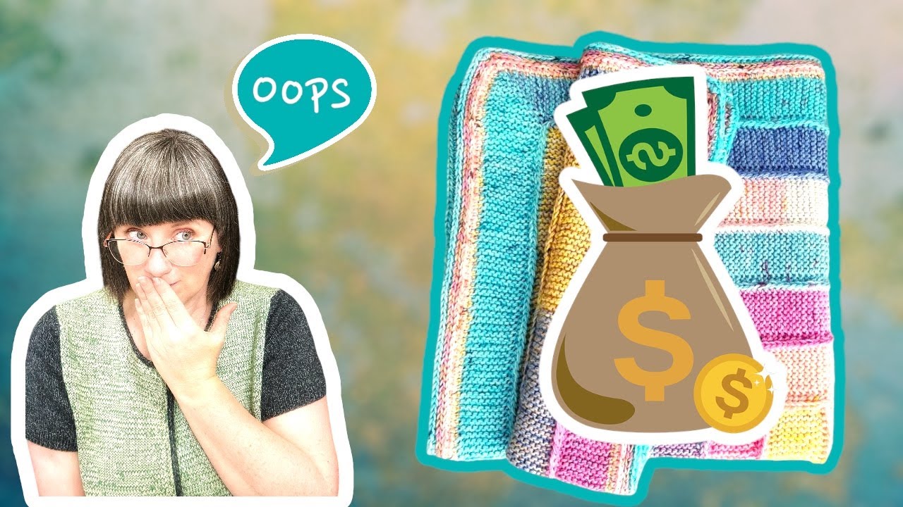 How I Accidentally Knit a $300 Baby Blanket: Tips for Mini-Skeins - YouTube
