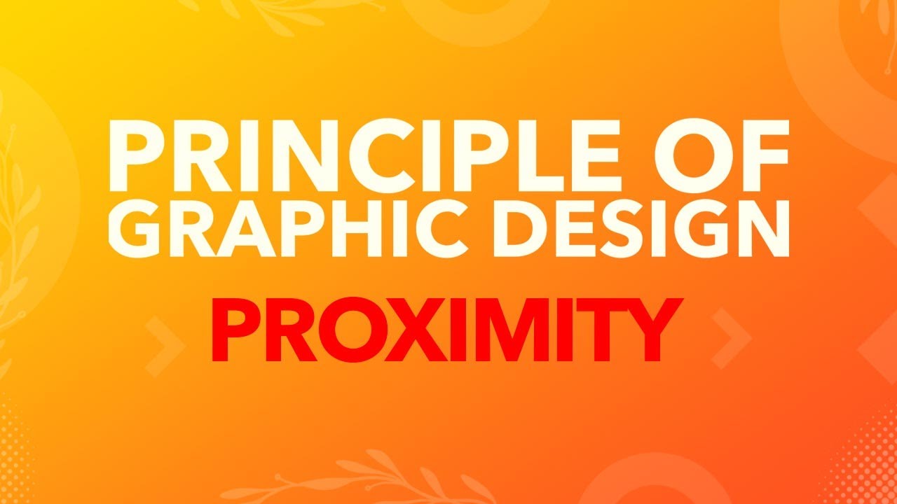 Proximity - Principle of Graphic Design in Hindi | Fundamental of ...