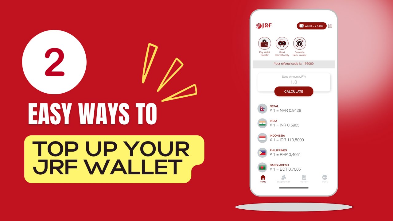 2 Easy methods to top up your JRF Wallet - YouTube