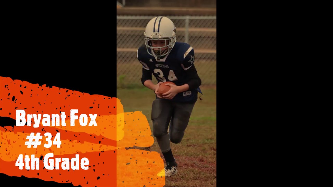 Hiddenite Cowboys Bryant Fox #34 - YouTube