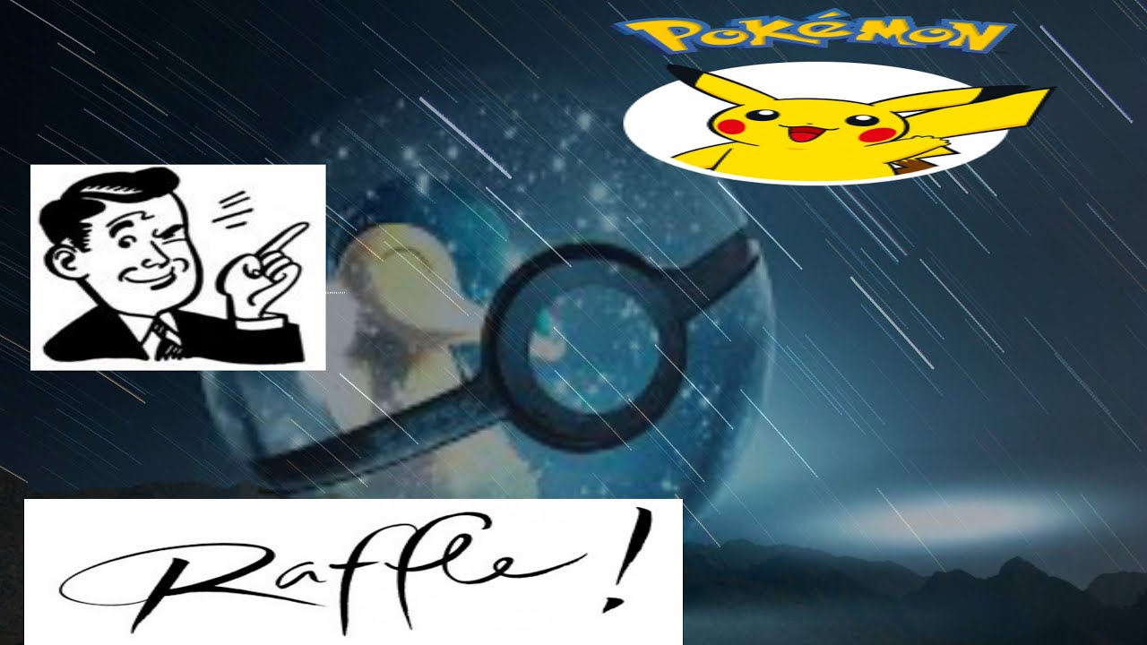POKEMON RAFFLE (OPEN) - YouTube