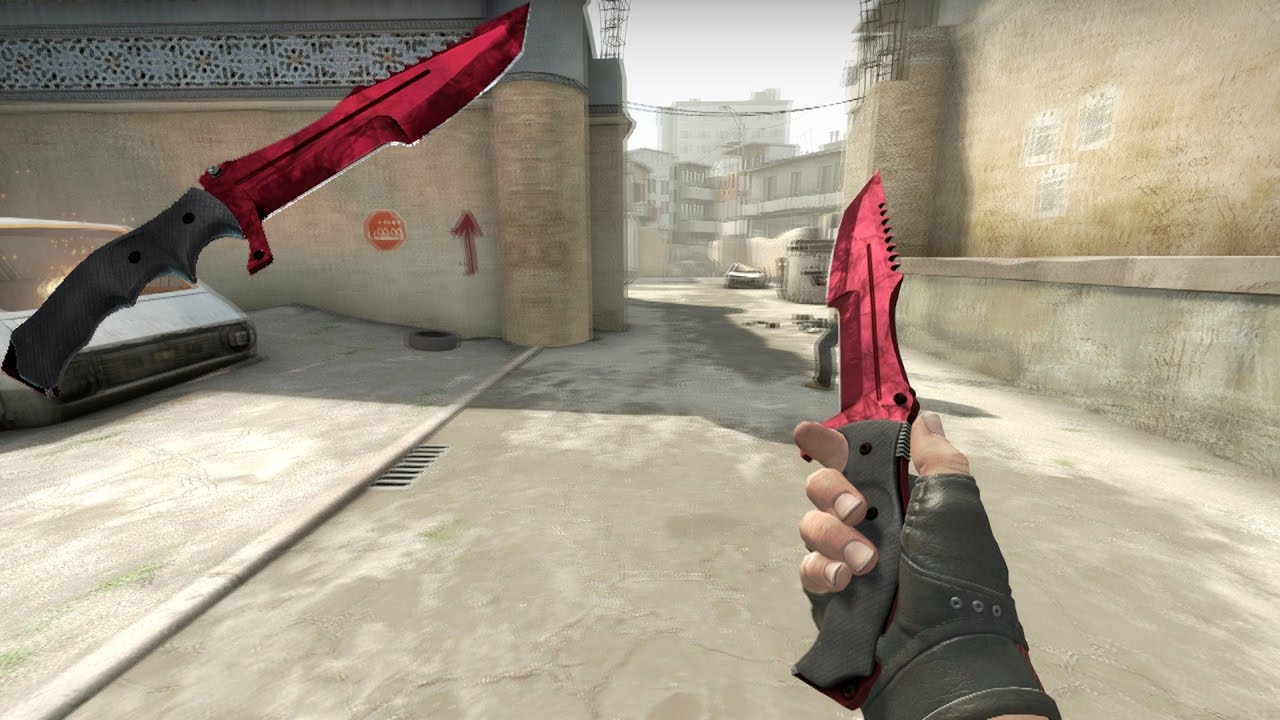 Huntsman Knife | Doppler [Ruby] - YouTube