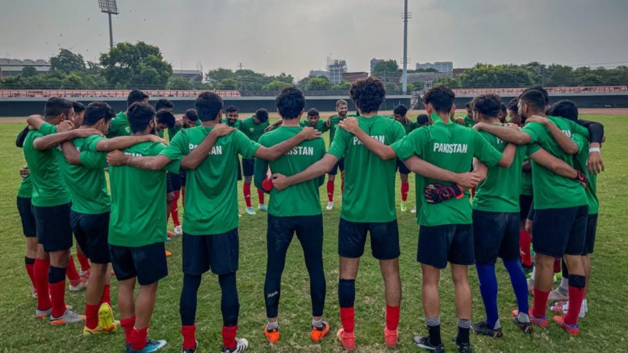 Pakistan Men Football Team Training | Pakistan Football Federation ...
