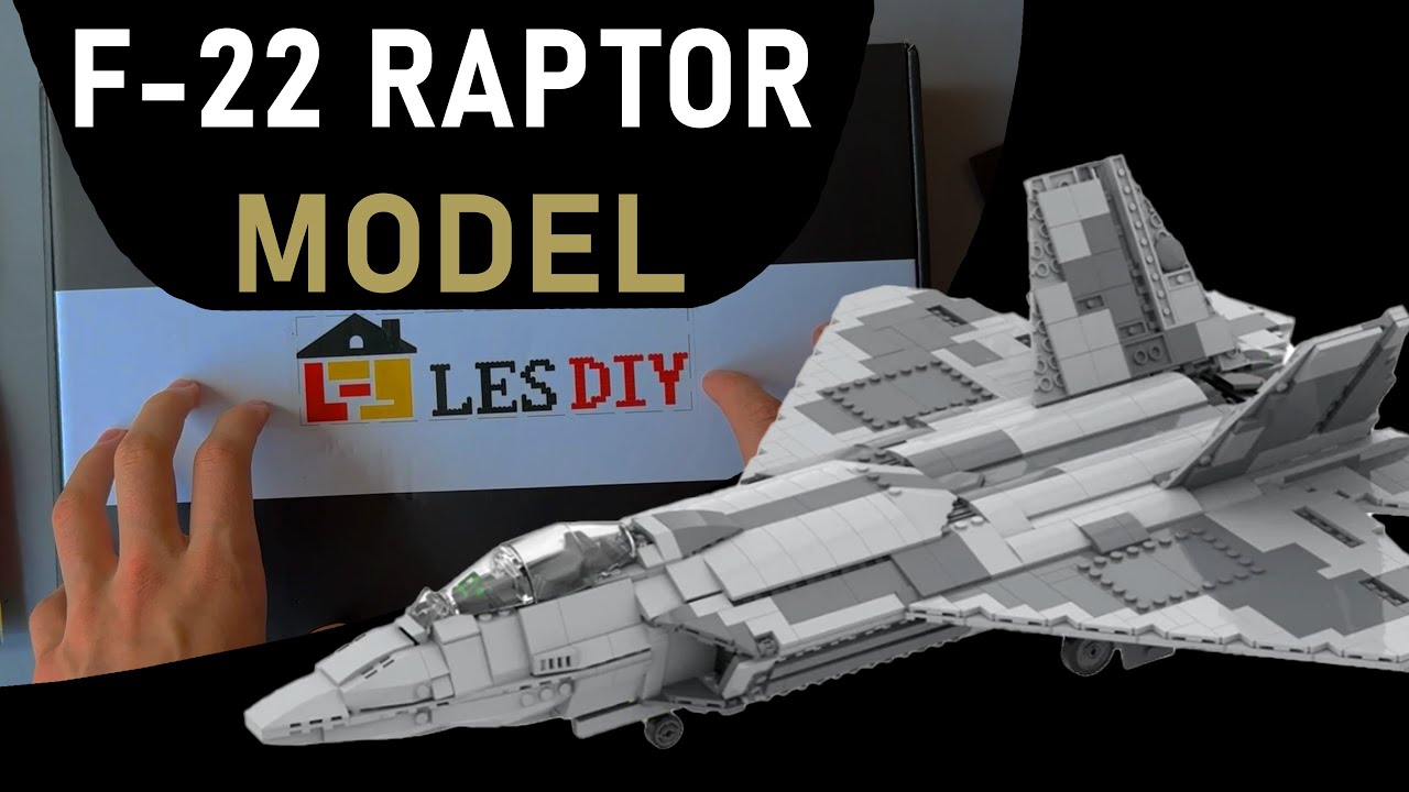 Unboxing LesDiy F-22 Raptor Model Kit! - YouTube