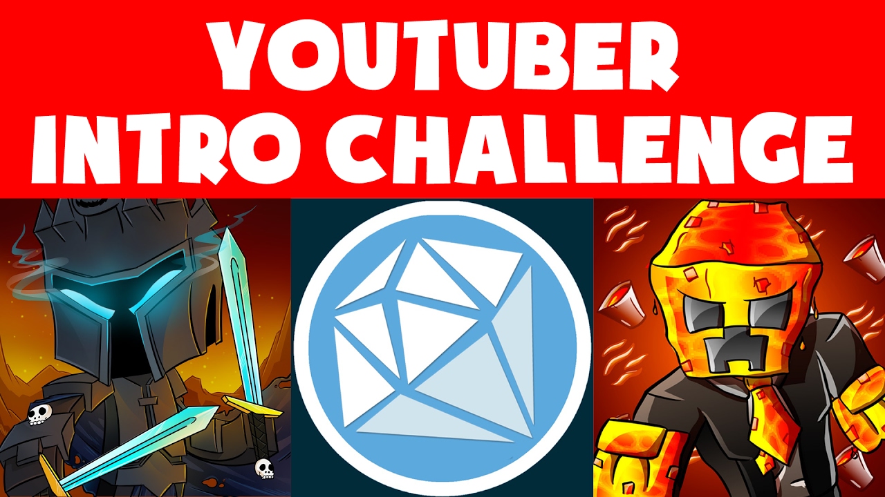 YOUTUBER INTRO CHALLENGE! (DanTDM, PrestonPlayz, PopularMMOs & More ...