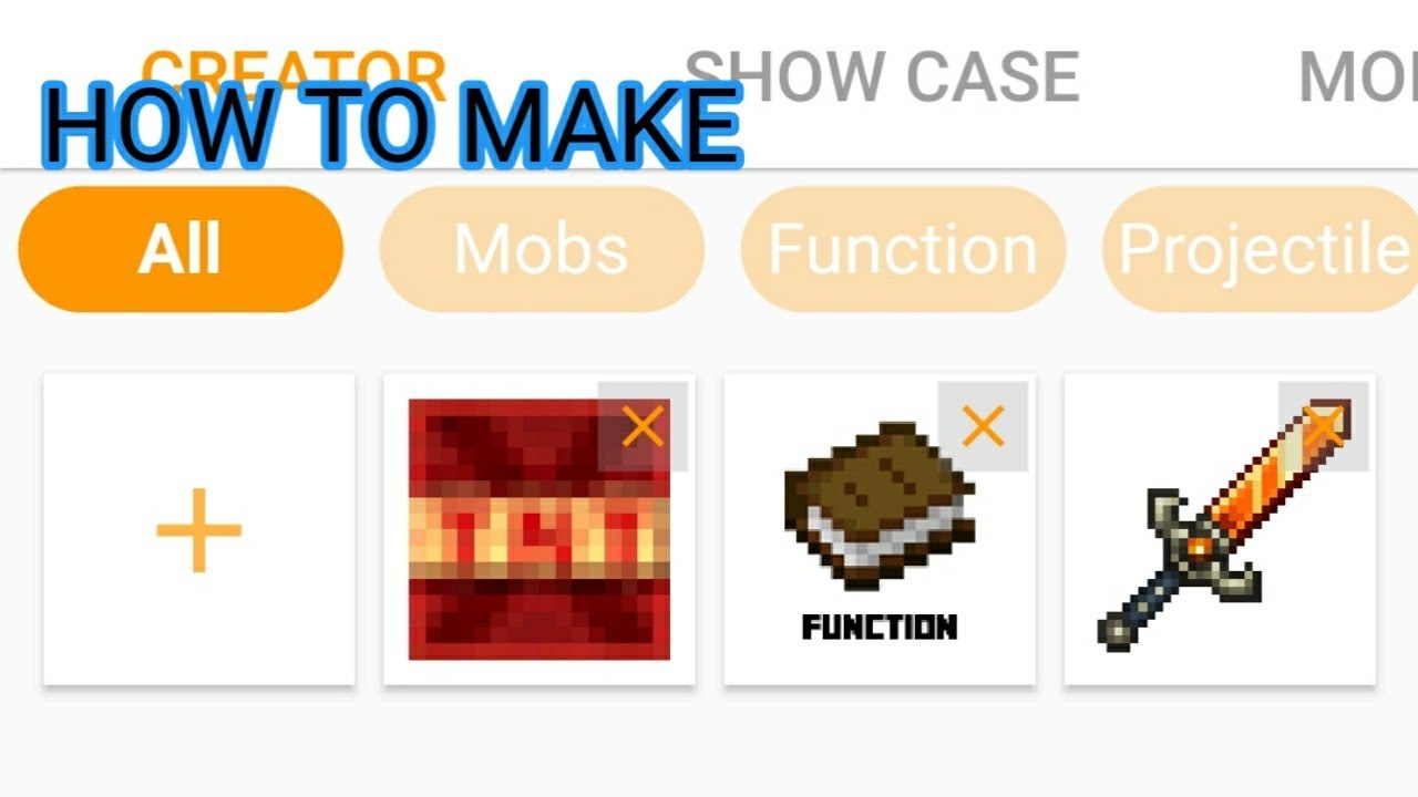 part 2 how to make custom mod addons mcpe how to make addons mcpe in ...