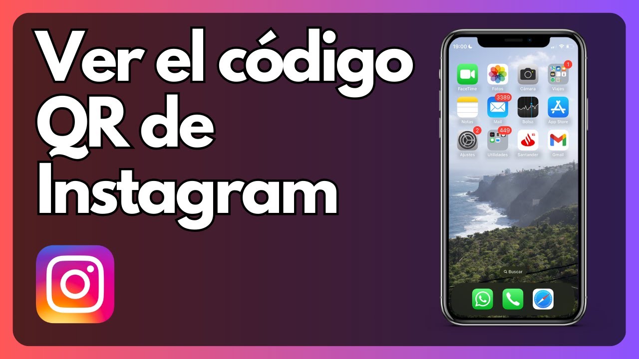 Cómo ver el código QR de Instagram - YouTube