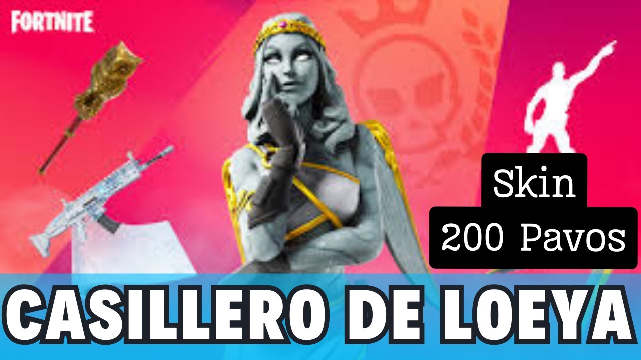Fortnite LOTE CASILLERO DE LOEYA Skin Corazon de Piedra en 200 Pavos ...