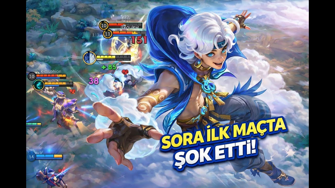 KLASİK MAÇTA YENİ KAHRAMAN SORA'YI OYNADIK GARANTİ WİN - Mobile Legends ...