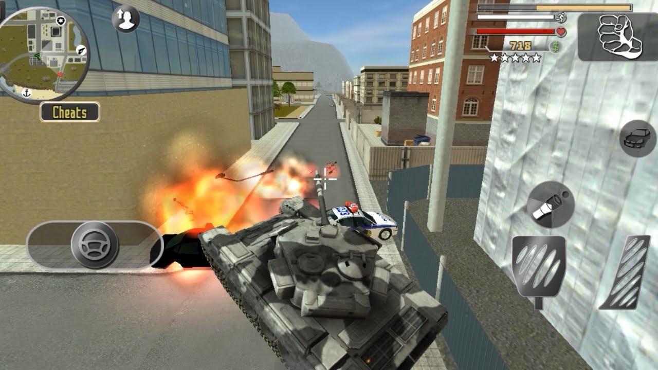 Real crime sam 2010 || ARMY TANK FIGHT - YouTube
