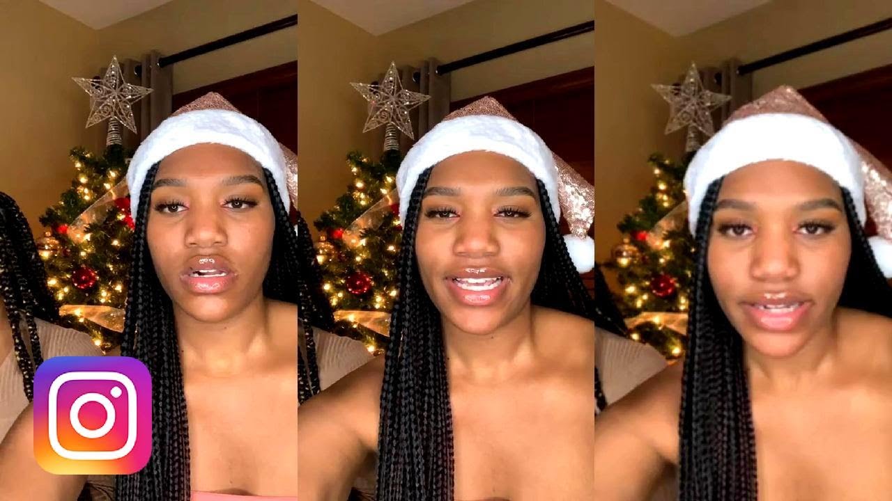 Tiahra Nelson Christmas Talent Show on Instagram LIVE - December 24 ...