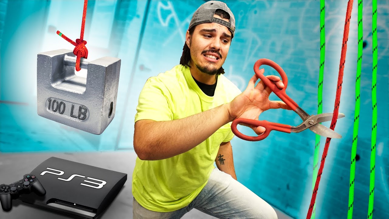 DON'T Cut The Wrong Rope Challenge! - YouTube