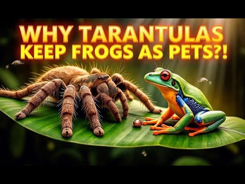 Do Some Tarantulas Keep Frogs As Pets