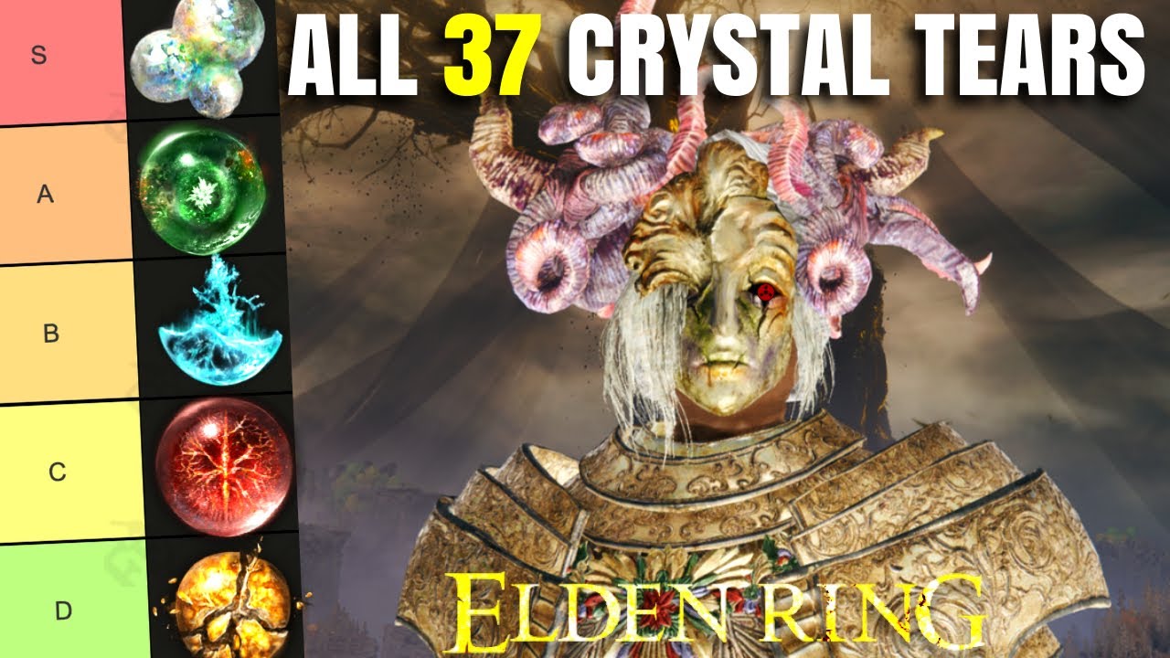All 37 Crystal Tears Ranked in Elden Ring! - YouTube