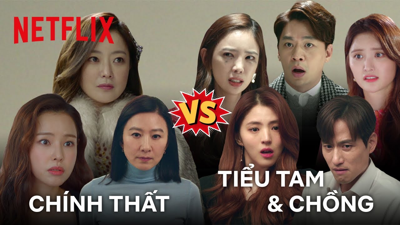 Những màn đánh ghen huyền thoại trong phim Hàn | Netflix - YouTube