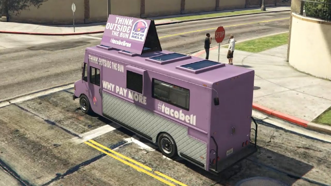 GTA V - Taco Bell Van V1 _REVIEW - YouTube