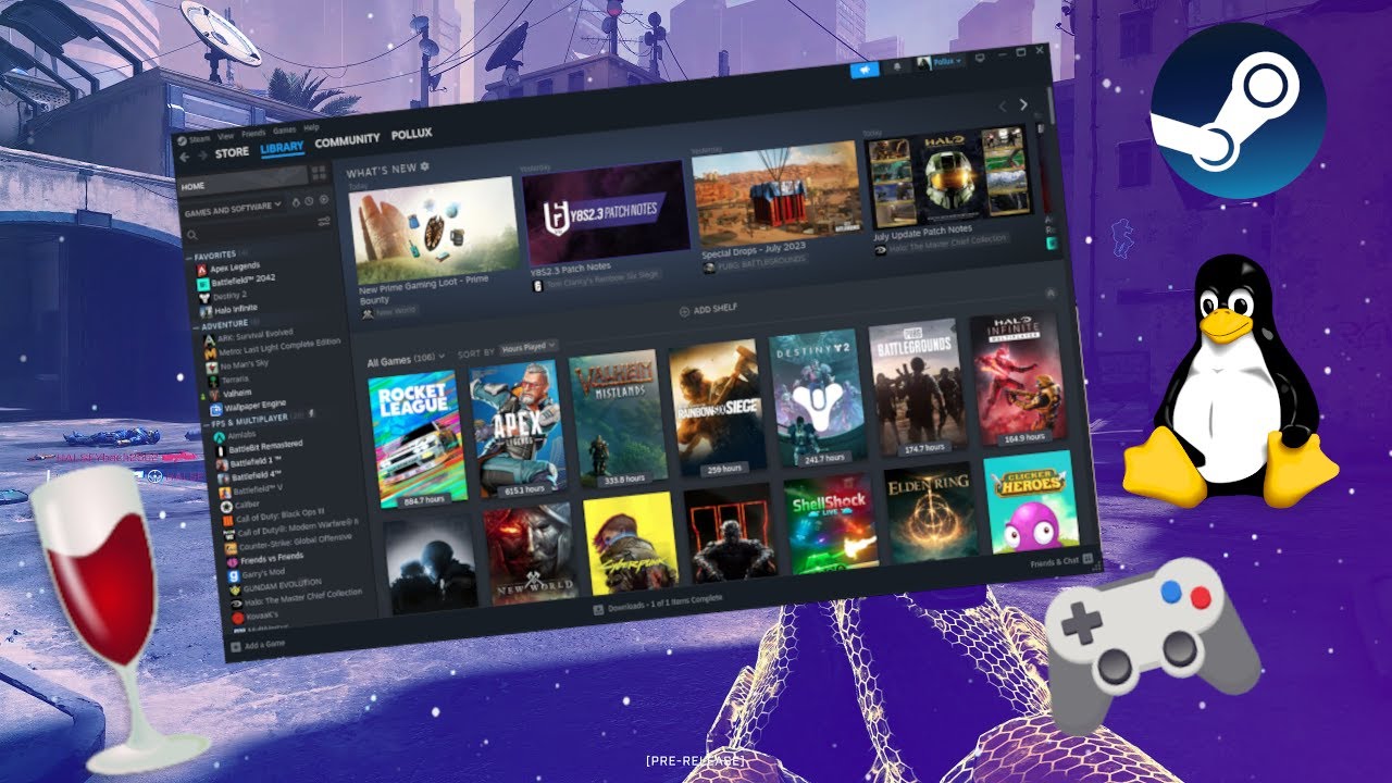 How To Play Games On Linux! // UPDATED STEAM GUIDE - YouTube