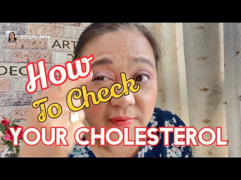 HOW TO CHECK YOUR CHOLESTEROL LEVEL - YouTube