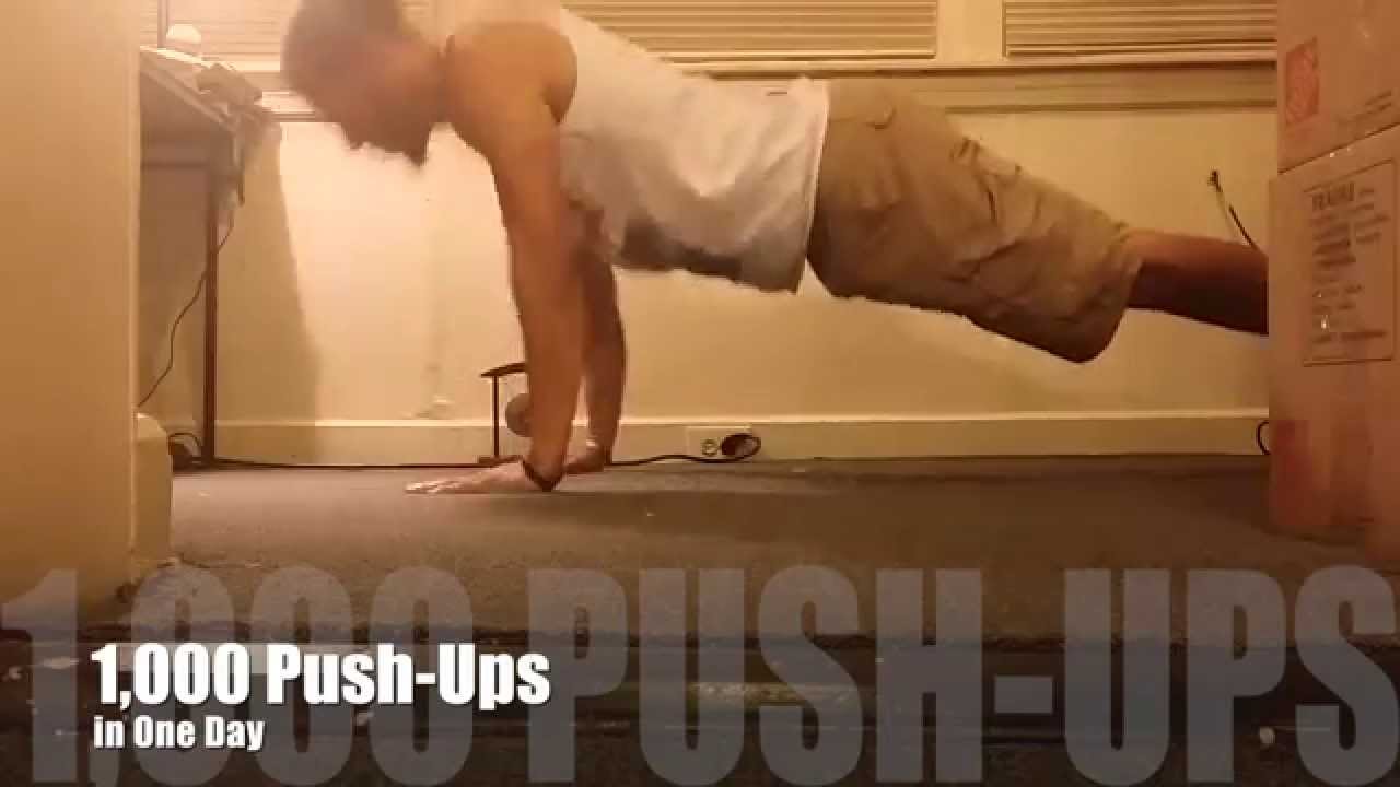 Push for Greatness: 1,000 Push-Ups in One Day - YouTube