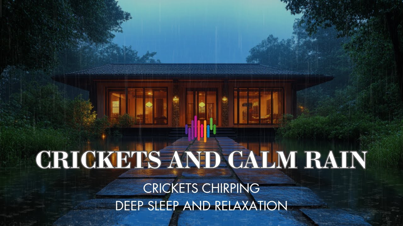 Night Ambient Sounds, Cricket, Swamp Sounds at Night | Deep Sleep and ...