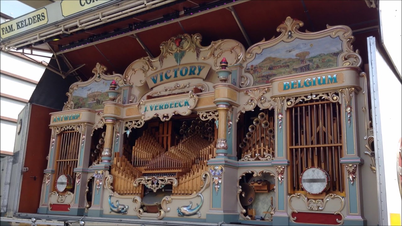 Victory On Tour - Verbeeck Concert Organ - YouTube