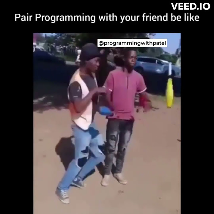pair programming with your friend | Mob programming | team work - YouTube