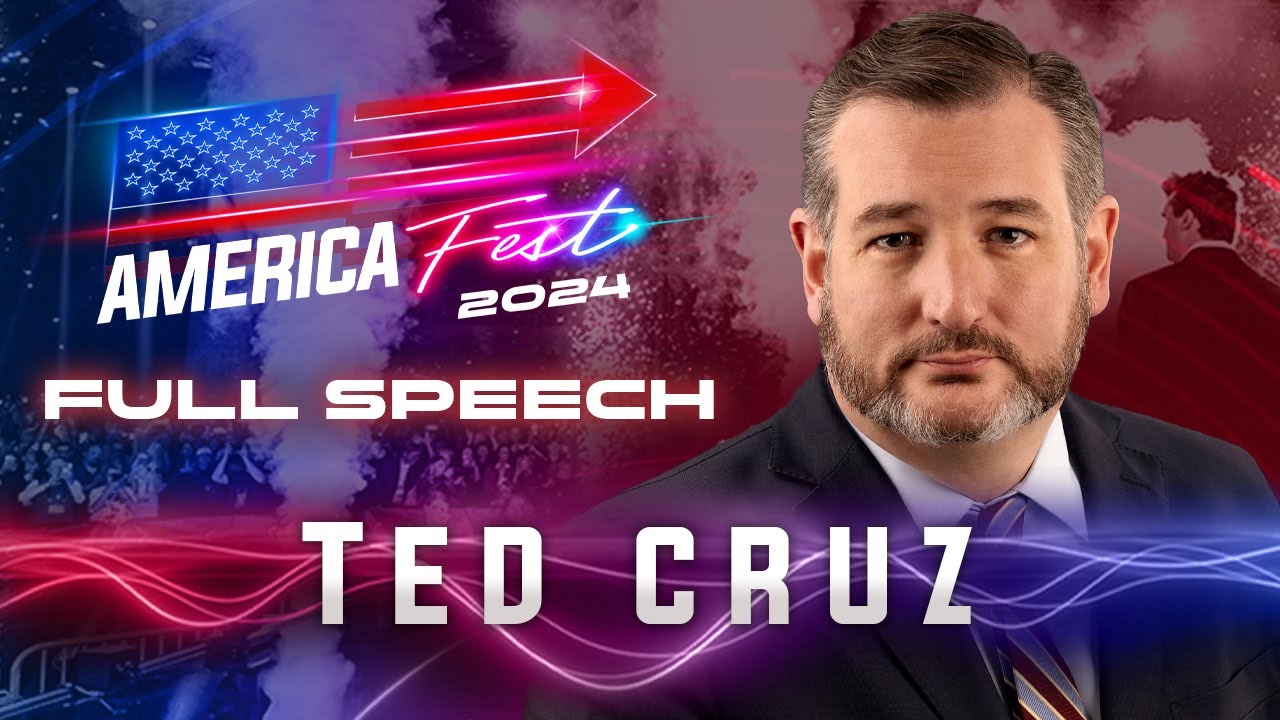 Ted Cruz (Full Speech) - Turning Point Action - AmFest 2024 - YouTube