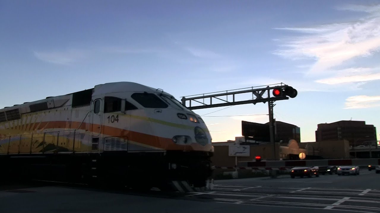 Sunrail 104 at Orlando (16JAN2015) - YouTube
